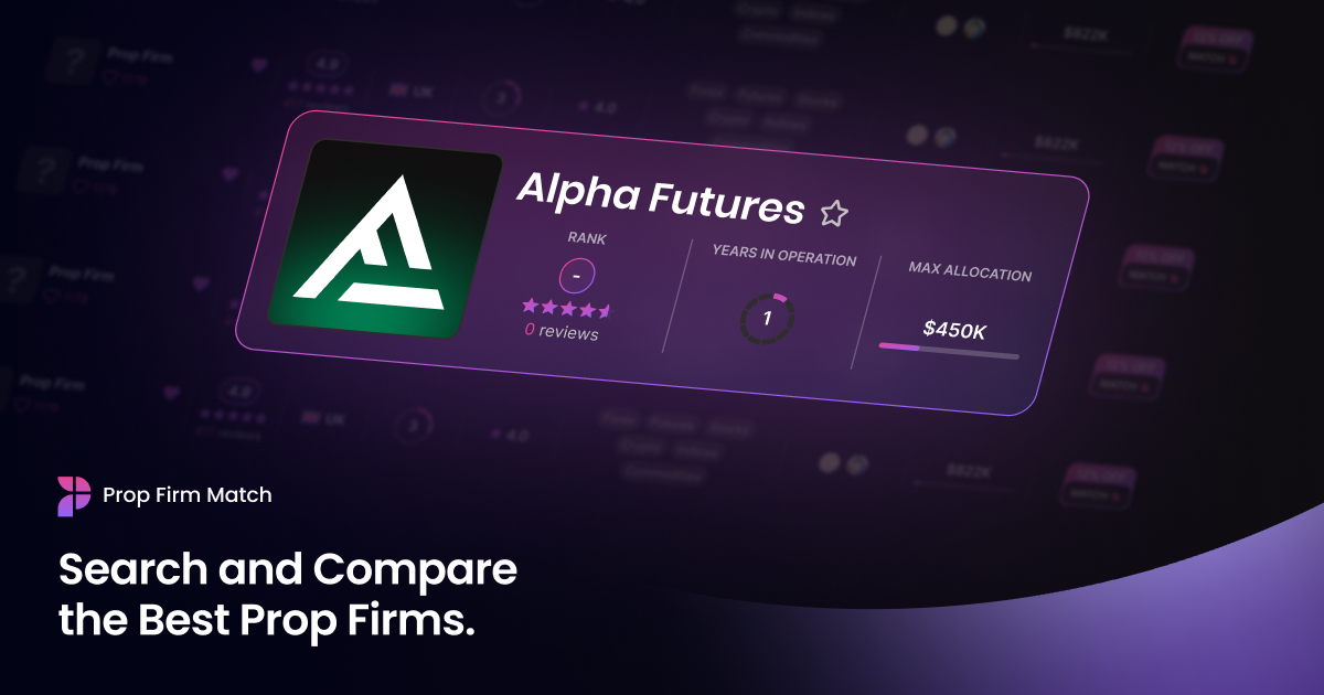 Alpha Futures Futures Prop Firm Challenges | Prop Firm Match